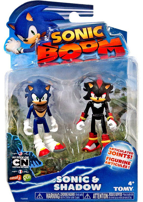 Sonic The Hedgehog Sonic Boom Sonic Shadow 3 Action Figure 2-Pack TOMY ...
