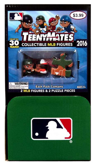 MLB TeenyMates Series 3 Catchers Mystery Box Party Animal Toys - ToyWiz