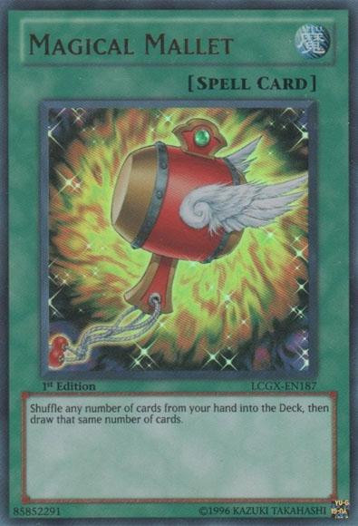 YuGiOh GX Legendary Collection 2 Single Card Ultra Rare Magical Mallet ...