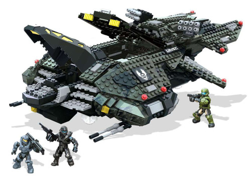 Mega Bloks Halo UNSC Vulture Gunship Set 38140 - ToyWiz