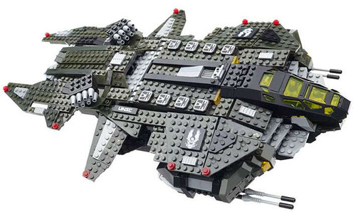 Mega Bloks Halo UNSC Vulture Gunship Set 38140 - ToyWiz