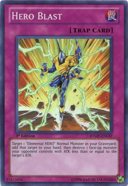 YuGiOh GX Ra Yellow Mega-Pack Single Card Super Rare Hero Blast RYMP ...