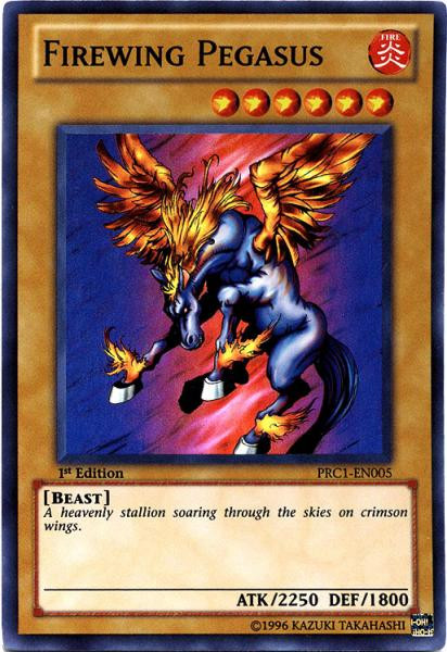 YuGiOh 2012 Premium Collector Tin Single Card Super Rare Firewing ...