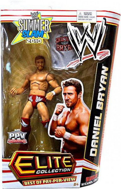 WWE Wrestling Elite Summer Slam 2010 Daniel Bryan Exclusive Action ...