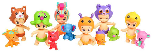 Twozies Series 1 Two-Gether Pack Figure 12-Pack Moose Toys - ToyWiz