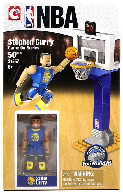 NBA Golden State Warriors C3 Construction Stephen Curry Building Set ...