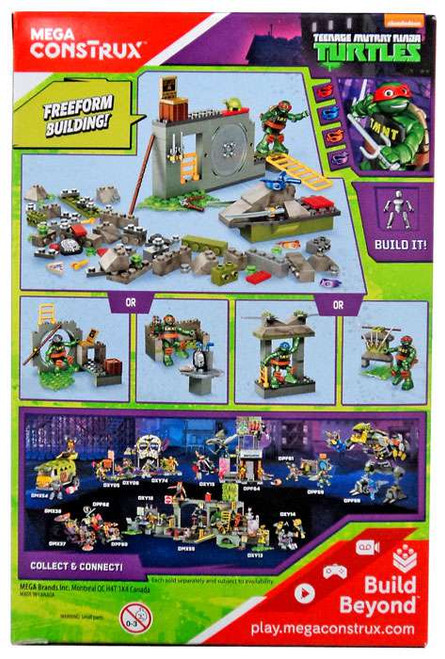 Mega Bloks Teenage Mutant Ninja Turtles Mega Construx Animation Ninja ...