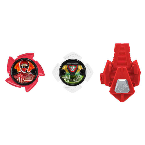 Power Rangers Ninja Steel Series 1 White Red Ninja Power Star 2-Pack ...