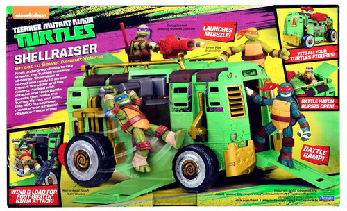 Teenage Mutant Ninja Turtles Nickelodeon Shellraiser Action Figure ...