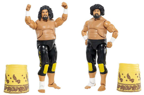 WWE Wrestling Elite Hall of Fame Wild Samoans 6 Action Figure 2-Pack ...