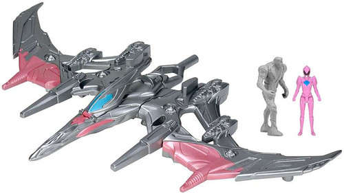 Power Rangers Movie Pterodactyl Battle Zord with Pink Ranger Action ...