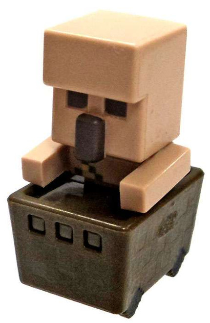 Minecraft Minecart Iron Golem in Cart 1 Mini Figure Loose Mattel Toys ...