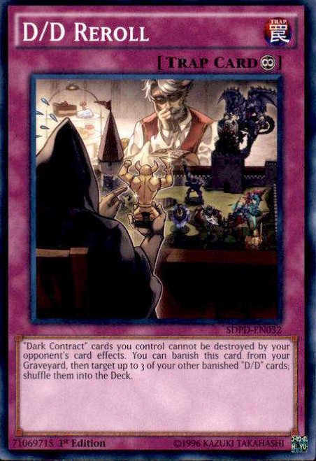 YuGiOh Pendulum Domination Structure Deck Single Card Common DD Reroll ...