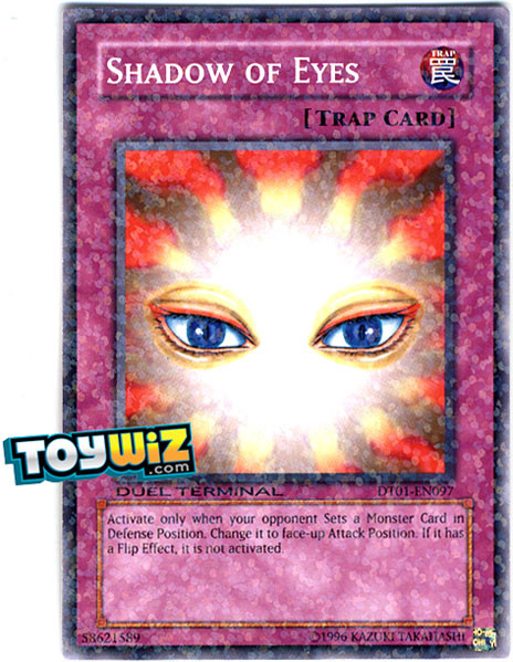 YuGiOh 5Ds Duel Terminal 1 Single Card Parallel Rare Shadow of Eyes ...