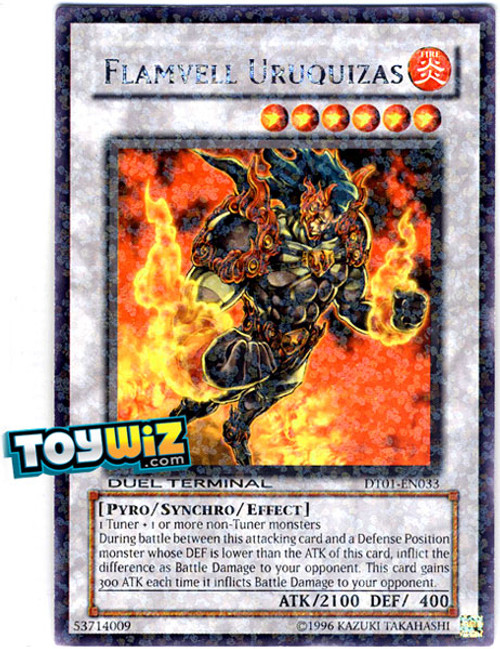 Yugioh 5ds Duel Terminal 1 Single Card Parallel Rare Flamvell Uruquizas