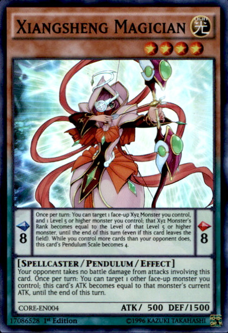 YuGiOh Clash of Rebellions Single Card Super Rare Xiangsheng Magician ...