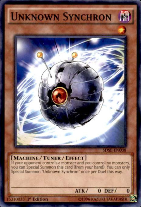 YuGiOh Synchron Extreme Structure Deck Single Card Common Unknown Synchron SDSE-EN008 - ToyWiz