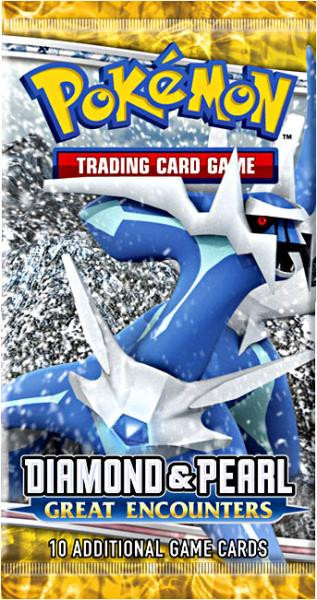 Pokemon Diamond Pearl Great Encounters Booster Pack Pokemon USA - ToyWiz