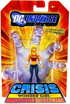 DC Universe Crisis Infinite Heroes Series 1 Wonder Girl 3.75 Action ...