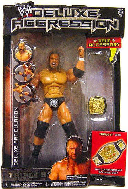 WWE Wrestling Deluxe Aggression Series 22 Triple H Action Figure Jakks Pacific - ToyWiz