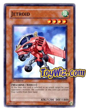 YuGiOh Cybernetic Revolution Single Card Common Jetroid CRV-EN011 - ToyWiz