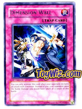 YuGiOh Cybernetic Revolution Single Card Rare Dimension Wall CRV-EN059 ...