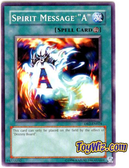 YuGiOh Dark Beginning 2 Single Card Common Spirit Message A DB2-EN024 - ToyWiz