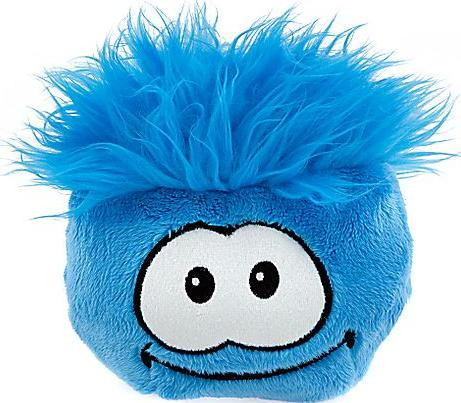 Club Penguin Blue Puffle 6 Plush Jakks Pacific - ToyWiz