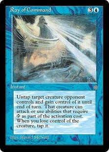 Magic The Gathering Ice Age Single Card Common Ray of Command - ToyWiz