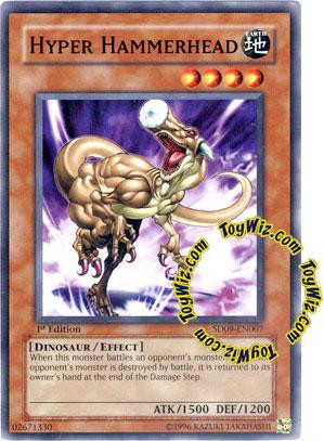YuGiOh Structure Deck Dinosaurs Rage Single Card Common Hyper ...