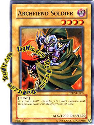 YuGiOh GX Syrus Truesdale Starter Deck Single Card Common Archfiend ...