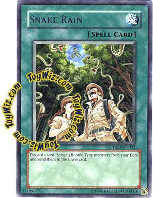YuGiOh GX Tactical Evolution Single Card Rare Snake Rain TAEV-EN052 ...