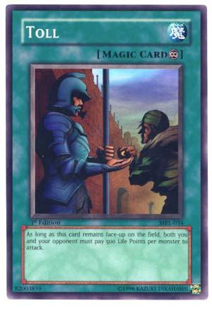 YuGiOh Magic Ruler Single Card Common Toll MRL-034 - ToyWiz