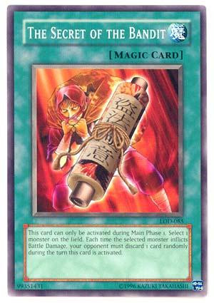 YuGiOh Legacy of Darkness Single Card Common The Secret of the Bandit ...