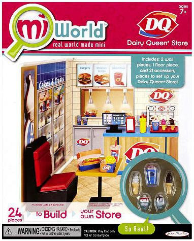 MiWorld DQ Dairy Queen Store Playset Jakks Pacific - ToyWiz