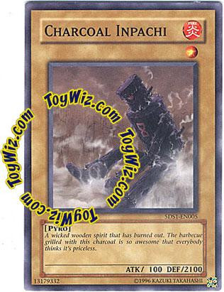 YuGiOh 5Ds 2008 Starter Deck Single Card Common Charcoal Inpachi 5DS1 ...