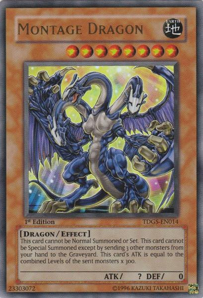 YuGiOh The Duelist Genesis Single Card Ultra Rare Montage Dragon TDGS ...