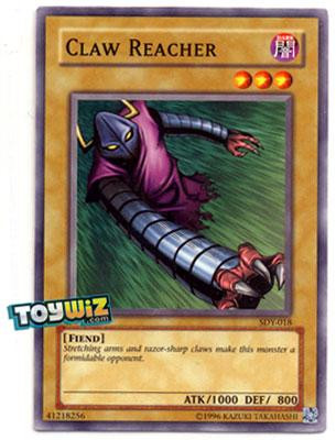 YuGiOh Starter Deck Yugi Single Card Common Claw Reacher SDY-018 - ToyWiz