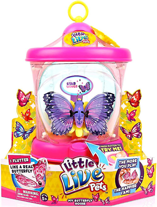 Little Live Pets My Butterfly Star Wings Starter Pack Moose Toys - ToyWiz