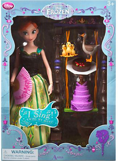 Disney Frozen Anna Exclusive 11 Doll Set Deluxe Singing - ToyWiz