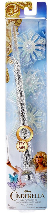Disney Princess Cinderella 2015 Fairy Godmother Enchanted Wand Combs ...