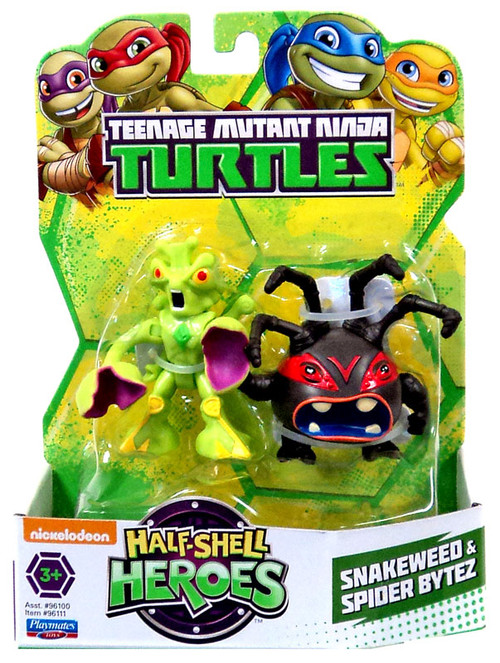 Teenage Mutant Ninja Turtles TMNT Half Shell Heroes Snakeweed Spider ...