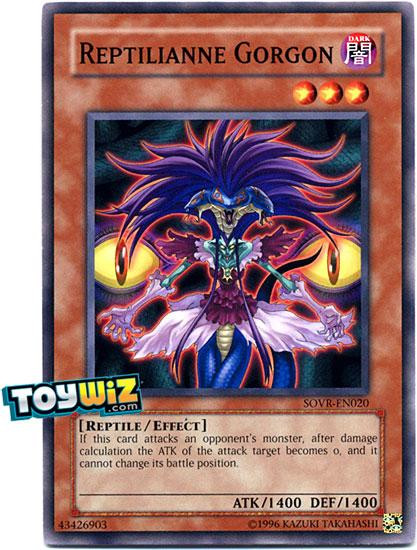 Yugioh Stardust Overdrive Single Card Common Reptilianne Gorgon Sovr