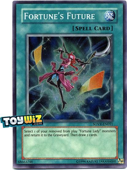 YuGiOh Stardust Overdrive Single Card Super Rare Fortunes Future SOVR ...