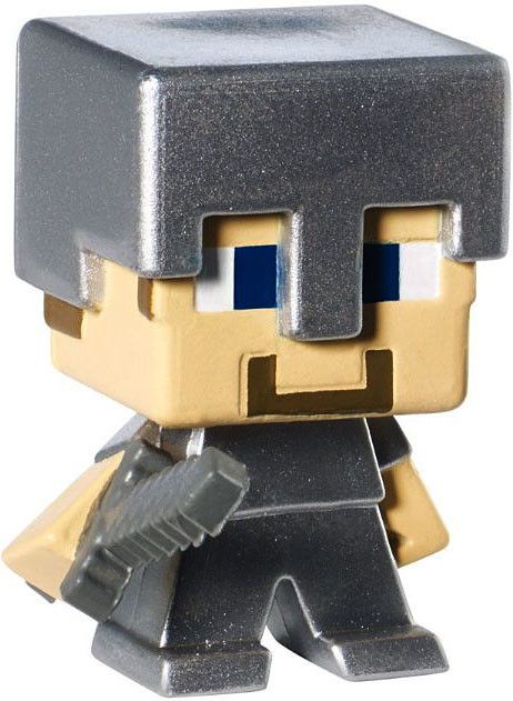 Minecraft Stone Series 2 Iron Steve 1 Mini Figure Loose Mattel Toys ...
