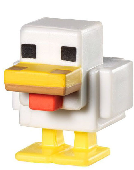 Minecraft Stone Series 2 Chicken 1 Mini Figure Loose Mattel Toys - ToyWiz