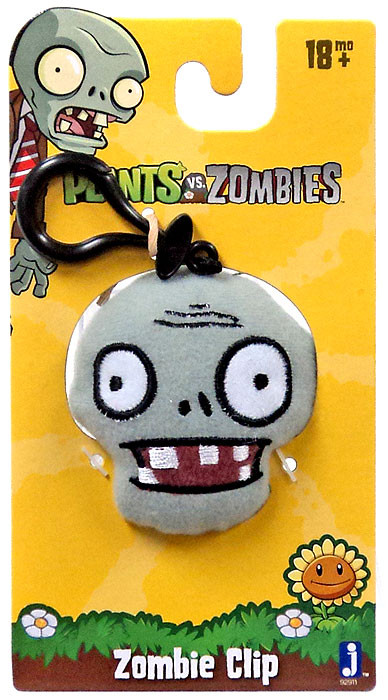 Plants Vs Zombies Zombie Plush Clip On Jazwares Toywiz