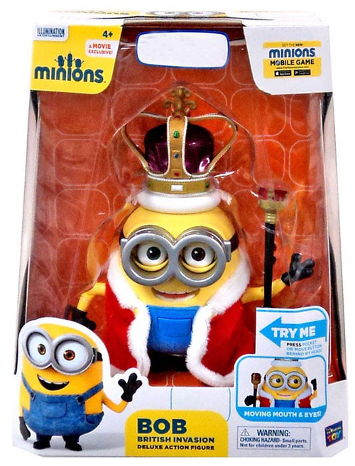 Despicable Me Minions Movie British Invasion Bob Exclusive 5 Deluxe ...