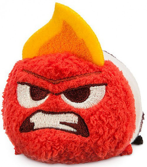 Disney Inside Out Tsum Tsum Anger Exclusive 3.5 Mini Plush - ToyWiz