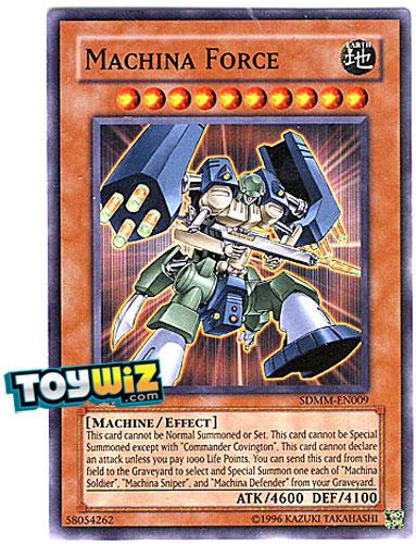 YuGiOh 5Ds Machina Mayhem Structure Deck Single Card Common Machina ...